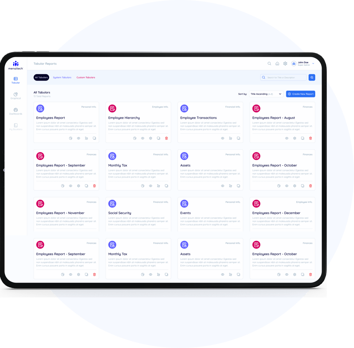 MenaBI - HR Metrics Dashboard | Menaitech